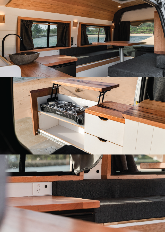 Custom Van fit-outs and conversion pods - Vanted Brookvale, Sydney
